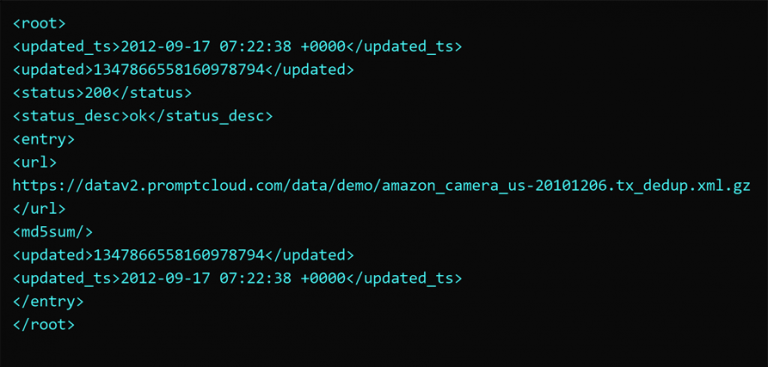 PromptCloud| REST-based | API Documentation